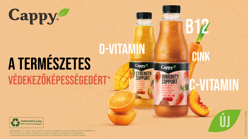 Új ízekkel erősít a Cappy - Márkamonitor